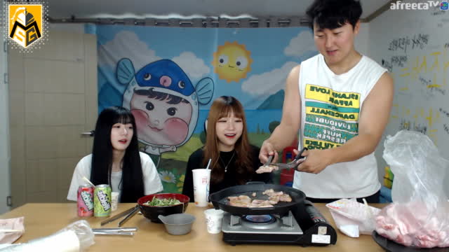 [클립]MSG 고기3kg 못먹으면 합숙 | 아프리카TV VOD