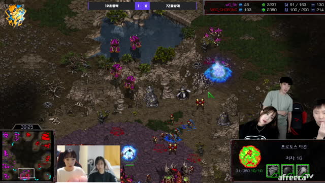 [클립]MSG JSA 방개님 떨어질준비하세여 초롱빡VS방개 | SOOP VOD