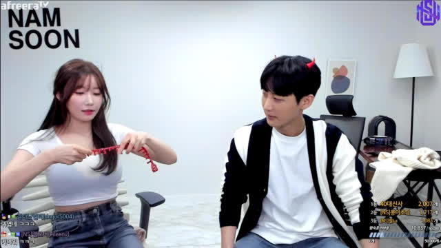 [클립]🔥남순x뼝아리 할로윈 분장쇼 - "쵸커하고 싶다고?" 목조르기 ON🔥(feat.사탄) | SOOP VOD