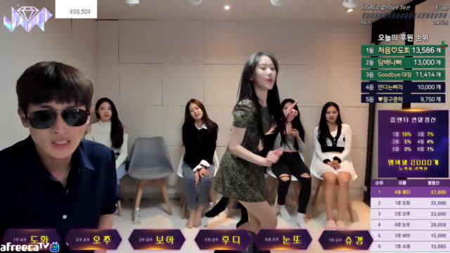 [클립]JUP)첫 100만클럽 도전합니다. 뮤비펀딩 | 아프리카TV VOD