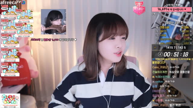 [클립]1415 7스텍...? ㄱ귀인구합니다. | 아프리카TV VOD