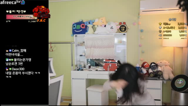 [클립]YBC 하블리 춤바람 단 5OOㄱ ㅐ..ㅇㅂㅇ...! | 아프리카TV VOD