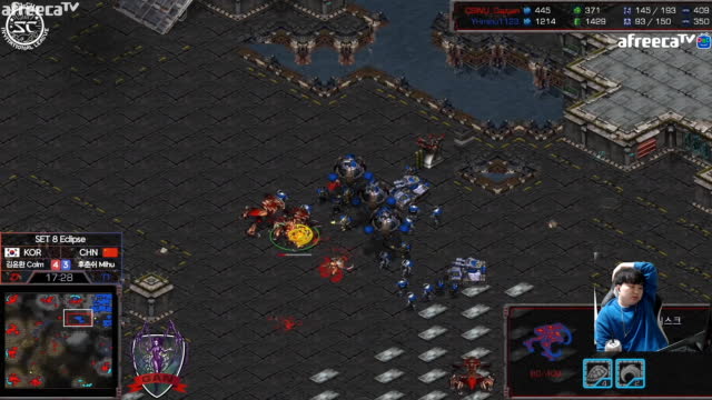 [클립]스타 저그 김성대 WCG 한중전 응원 | SOOP VOD