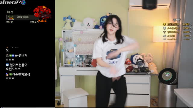 [클립]YBC 하블리 스타하기 전 춤벌이....5oo개에 댄스감니다 | 아프리카TV VOD