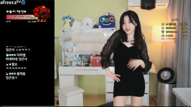 [클립]YBC 하블리 스타하기 전 춤벌이....5oo개에 댄스감니다 | 아프리카TV VOD