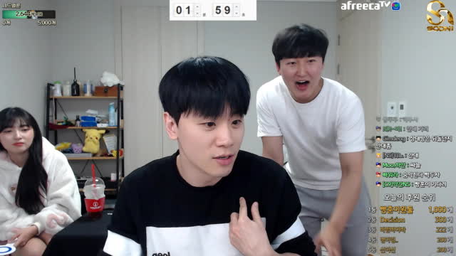 [클립]수니그룹 1% 학수 다혜 OX 속마음 ... 진실은...? 학수 | SOOP VOD