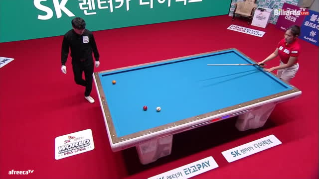 [클립]SK렌터카 LPBA 월드 챔피언십 2023 결승 김가영 vs 스롱 피아비 | SOOP VOD