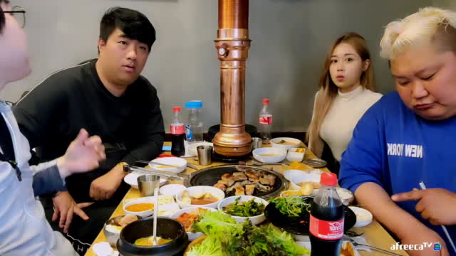 [클립]생)무한리필집 간판내리기 7kg도전중 기네스북도전먹방 범프리카 | SOOP VOD