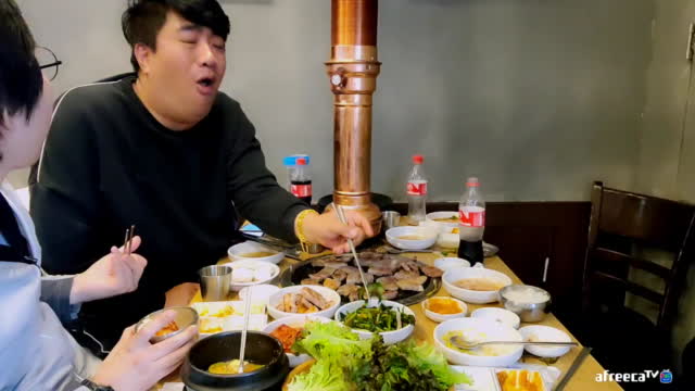 [클립]생)무한리필집 간판내리기 7kg도전중 기네스북도전먹방 범프리카 | SOOP VOD