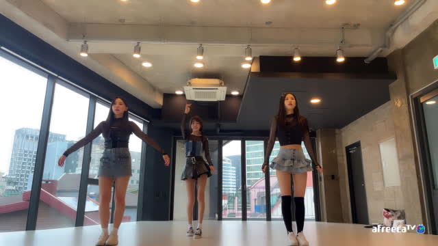 [클립][BJ취미동아리2기] 3화 커버댄스촬영날 단잉x디임x보라x민지 _ jup | SOOP VOD