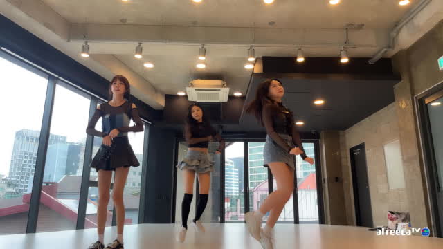 [클립][BJ취미동아리2기] 3화 커버댄스촬영날 단잉x디임x보라x민지 _ jup | SOOP VOD