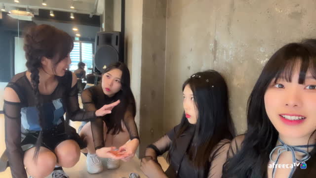 [클립][BJ취미동아리2기] 3화 커버댄스촬영날 단잉x디임x보라x민지 _ jup | SOOP VOD