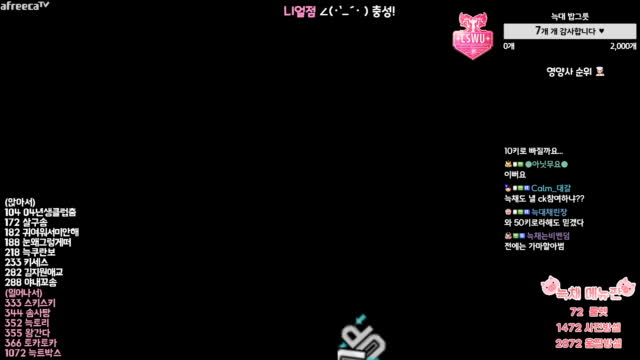 [클립]캄성🐷 61kg 채린 ㅎㅇㅎㅇ | 아프리카TV VOD