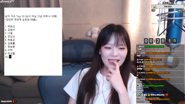 [클립]안부가 생각하는 남자가수 TOP10 | SOOP VOD