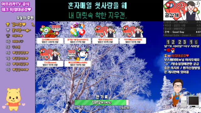 [클립]아프리카TV 공식 테크 BJ절대공감♥ 음악 스트리밍중(방송설정/시그니처댄스/DSR) | SOOP VOD