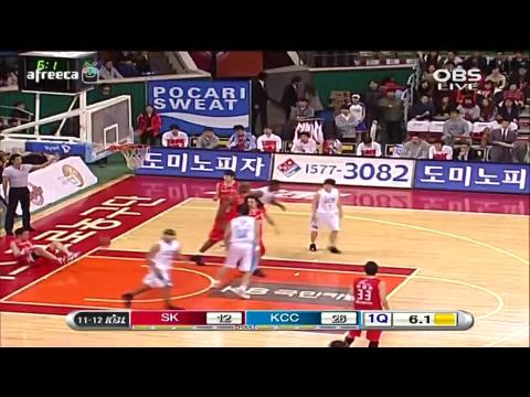 SK:KCC 어시스트&스틸 모음, 1월 8일 KBL 프로농구 | SOOP VOD