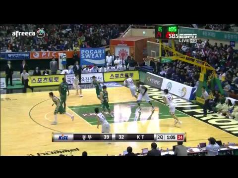 동부:KT 1-2쿼터, 11월 10일 KBL 프로농구 | SOOP VOD