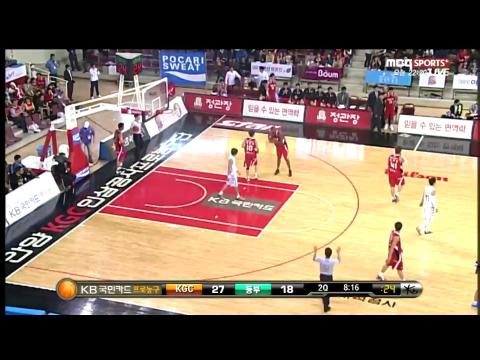 KBL 프로농구 10월 15일 KGC vs 동부 1-2쿼터 | 아프리카TV VOD