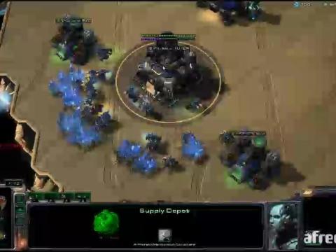 Heart of Swarm Terran vs Protoss Quiet Benshee Rush | SOOP VOD