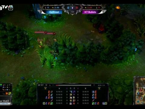 롤드컵 LOL 월드챔피언십 2013 순위결정전 CJ Frost VS KT Bullets 2경기 | 아프리카TV VOD