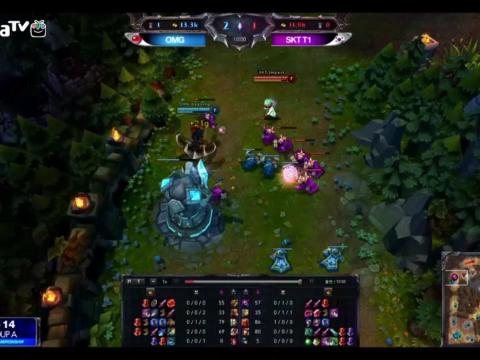 롤드컵 LOL 월드챔피언십 2013 A조 OMG vs SKT T1 | SOOP VOD