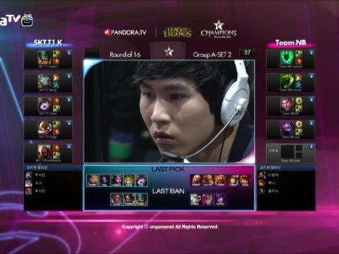 롤챔스 윈터 SKT T1 K vs Team NB LOL Champions Winter 16강 A조 2경기 | SOOP VOD