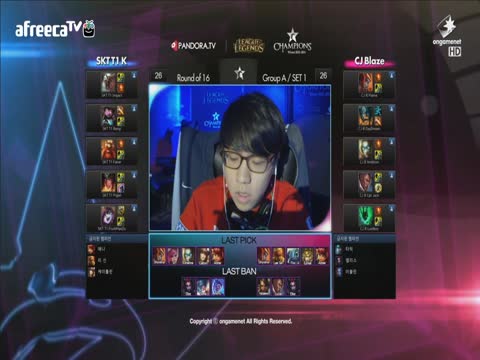 롤챔스 윈터 SKT T1 K vs CJ Blaze LOL Champions Winter 16강 A조 1경기 | SOOP VOD