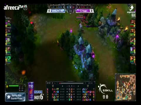 롤챔스 스프링 Samsung Blue vs CJ Frost LOL Champions Spring 8강 B조 다시보기 | SOOP VOD