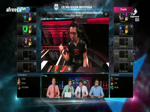 EDG vs Fnatic 2015 LOL MSI 미드 시즌 인비테이셔널 조별 풀리그 Day2 | SOOP VOD