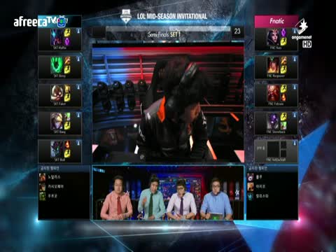 SKT T1 vs Fnatic 2015 LOL MSI 미드 시즌 인비테이셔널 Day3 준결승 1경기 | SOOP VOD