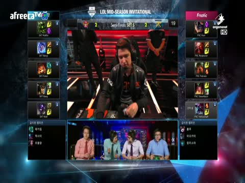 SKT T1 vs Fnatic 2015 LOL MSI 미드 시즌 인비테이셔널 Day3 준결승 5경기 | SOOP VOD
