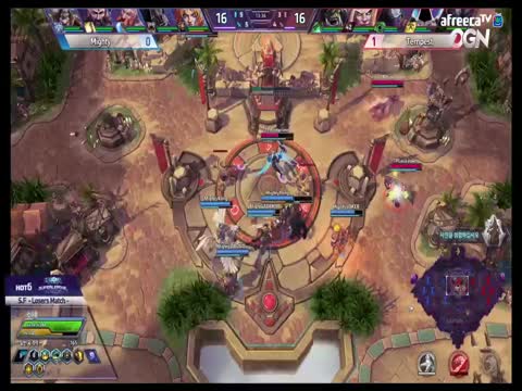 4강 패자전 다시보기 Tempest vs Mighty 히어로즈오브더스톰 슈퍼리그 시즌2 | SOOP VOD
