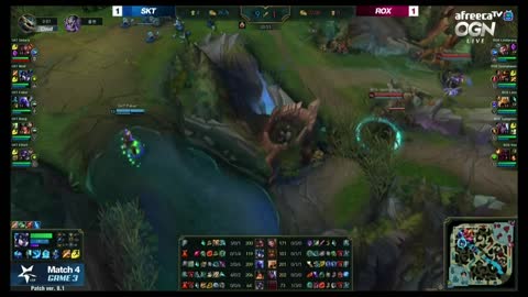 [SKT vs ROX] 3세트 2018 LoL Champions Korea Spring | SOOP VOD