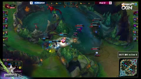 4월 17일 2018 LoL Champions Korea 콩두 vs 에버8 하이라이트 | SOOP VOD