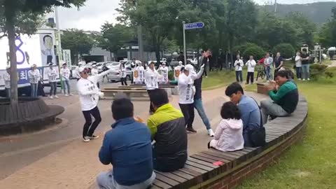 2018년 6월 10일 최양식 시장후보님 선거송주의분들춤 | SOOP VOD