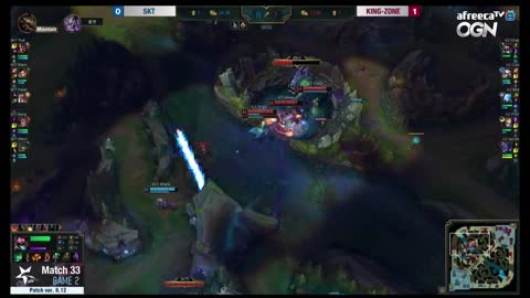 [KZ vs SKT] 2세트 2018 LoL Champions Korea Summer | SOOP VOD