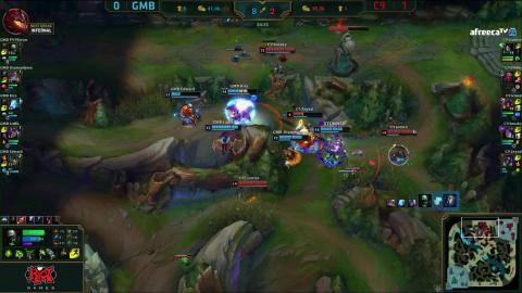 C9 vs GMB Play-in Knockouts 1일차 1경기 3세트 2018 LoL World Championship | SOOP VOD