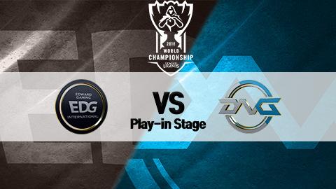 EDG vs DFM Play-in Knockouts 1일차 2경기 3세트 2018 LoL World Championship | SOOP VOD