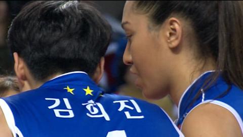 사실상 쐐기 4연속 득점으로 분위기를 굳히는 IBK기업은행 | 아프리카TV VOD