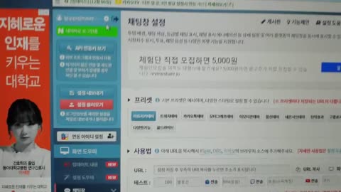 PC용 아프리카도우미 전자계집 전자녀셋팅 사용법 | SOOP VOD