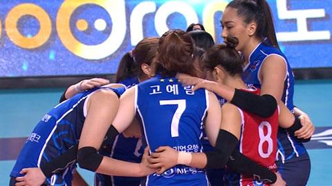 팽팽한 흐름을 깨는 IBK, 경기는 파이널로! | 아프리카TV VOD