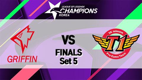 [그리핀 vs SKT] 5세트 / LCK 스프링 결승전 | SOOP VOD