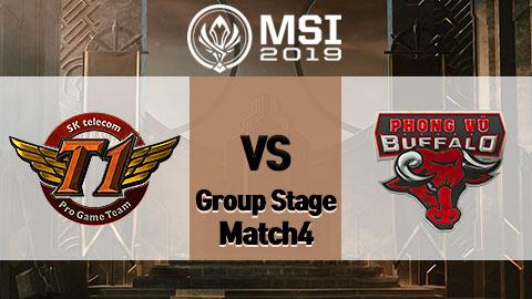 [SKT vs PVB] 2019 MSI Group Stage Day2 | SOOP VOD