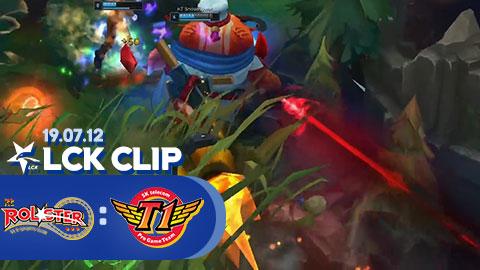 한 발에 한 명씩 더블 킬! l KT vs SKT | SOOP VOD