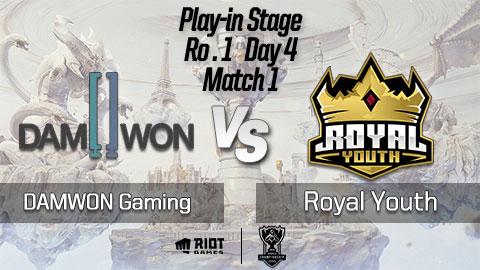 [DWG vs RYL] 1경기 / 월드챔피언십 플레이-인 스테이지 1라운드 4일차 | SOOP VOD
