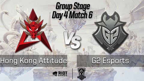 [HKA vs G2] 6경기 / 월드챔피언십 그룹 스테이지 4일차 | SOOP VOD