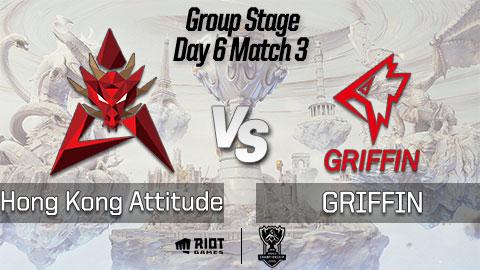 [HKA vs GRF] 3경기 / 월드챔피언십 그룹 스테이지 6일차 | SOOP VOD