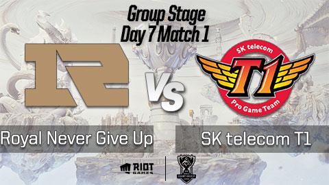 [RNG vs SKT] 1경기 / 월드챔피언십 그룹 스테이지 7일차 | SOOP VOD