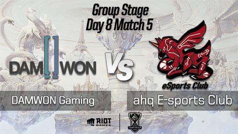 [DWG vs AHQ] 5경기 / 월드챔피언십 그룹 스테이지 8일차 | SOOP VOD