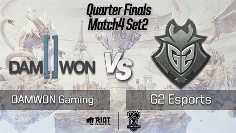 [DWG vs G2] 2세트 / 월드챔피언십 8강 4경기 | SOOP VOD